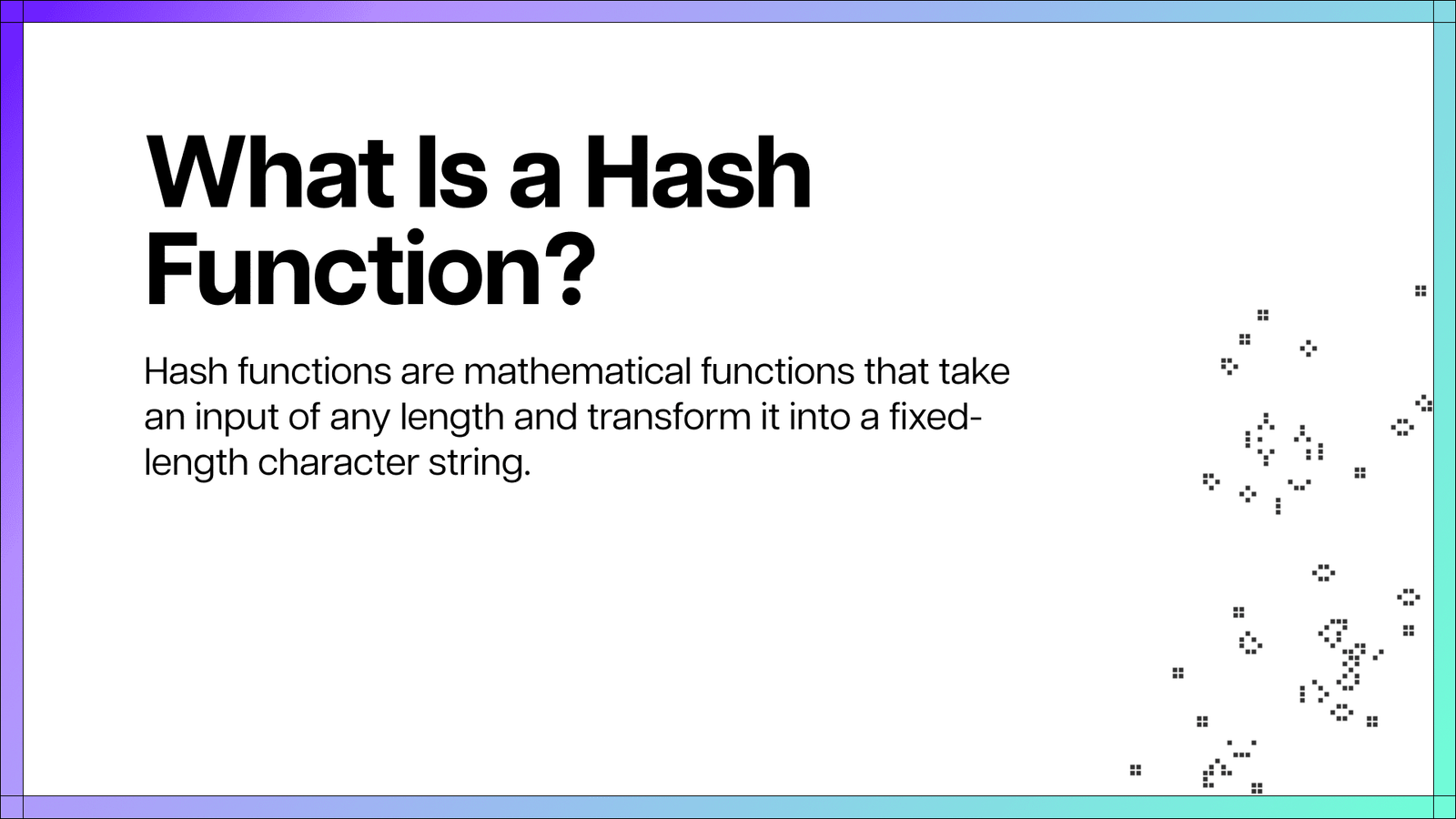 How Does A Hash Help Secure Blockchain Technology | DCA